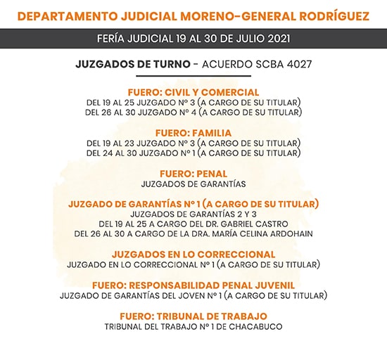 CAMGR - Colegio de Abogado Moreno-Gral. Rodríguez